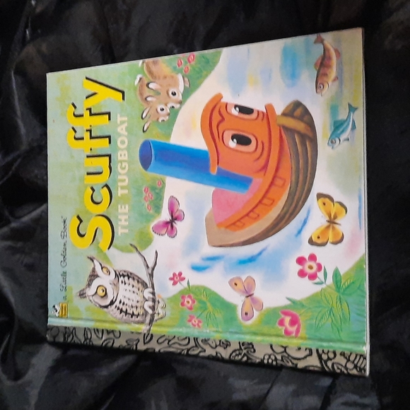 Golden Books | Accents | Scruffy The Tugboat A Little Golden Book ...
